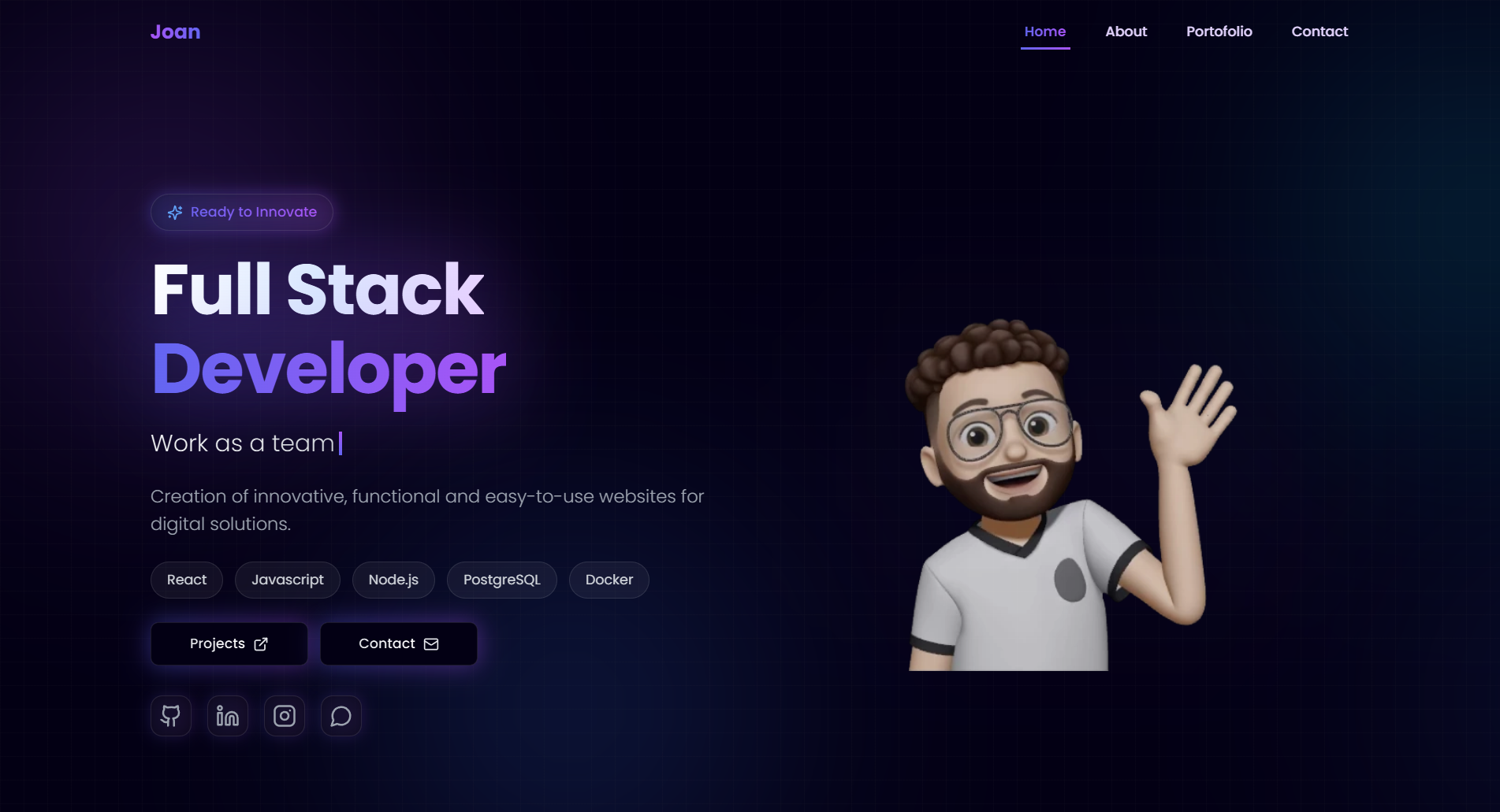 Joan González Albert - Full Stack Developer